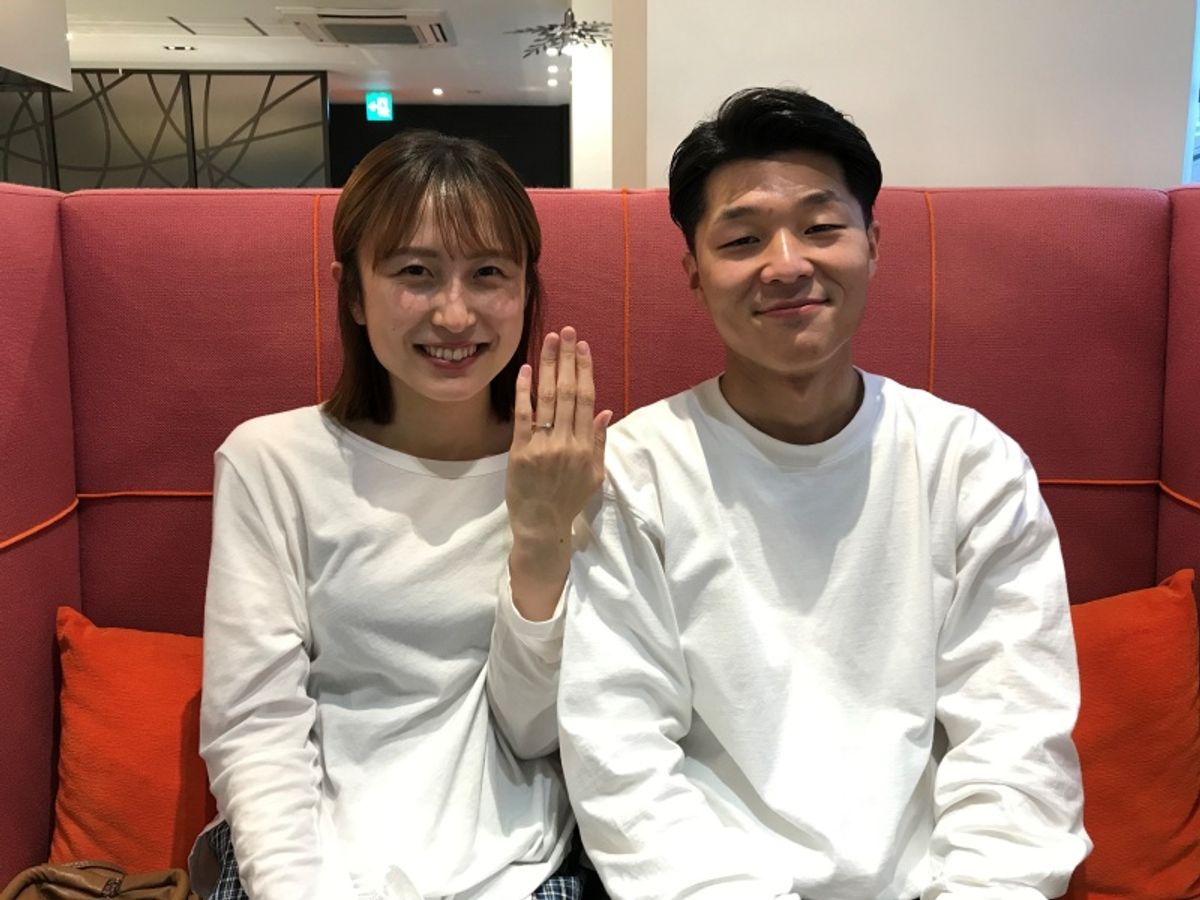 S様 M様【VANillA(ヴァニラ)】プロポーズは大成功でした！！｜ 結婚指輪・婚約指輪の口コミならRingraph