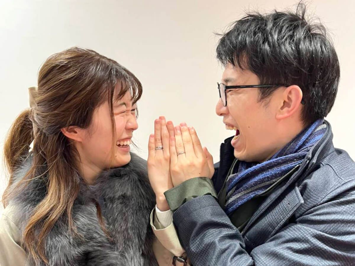 T様 Y様【VANillA(ヴァニラ)】何度もお時間もらい、悩みを聞いてもらいな…｜ 結婚指輪・婚約指輪の口コミならRingraph