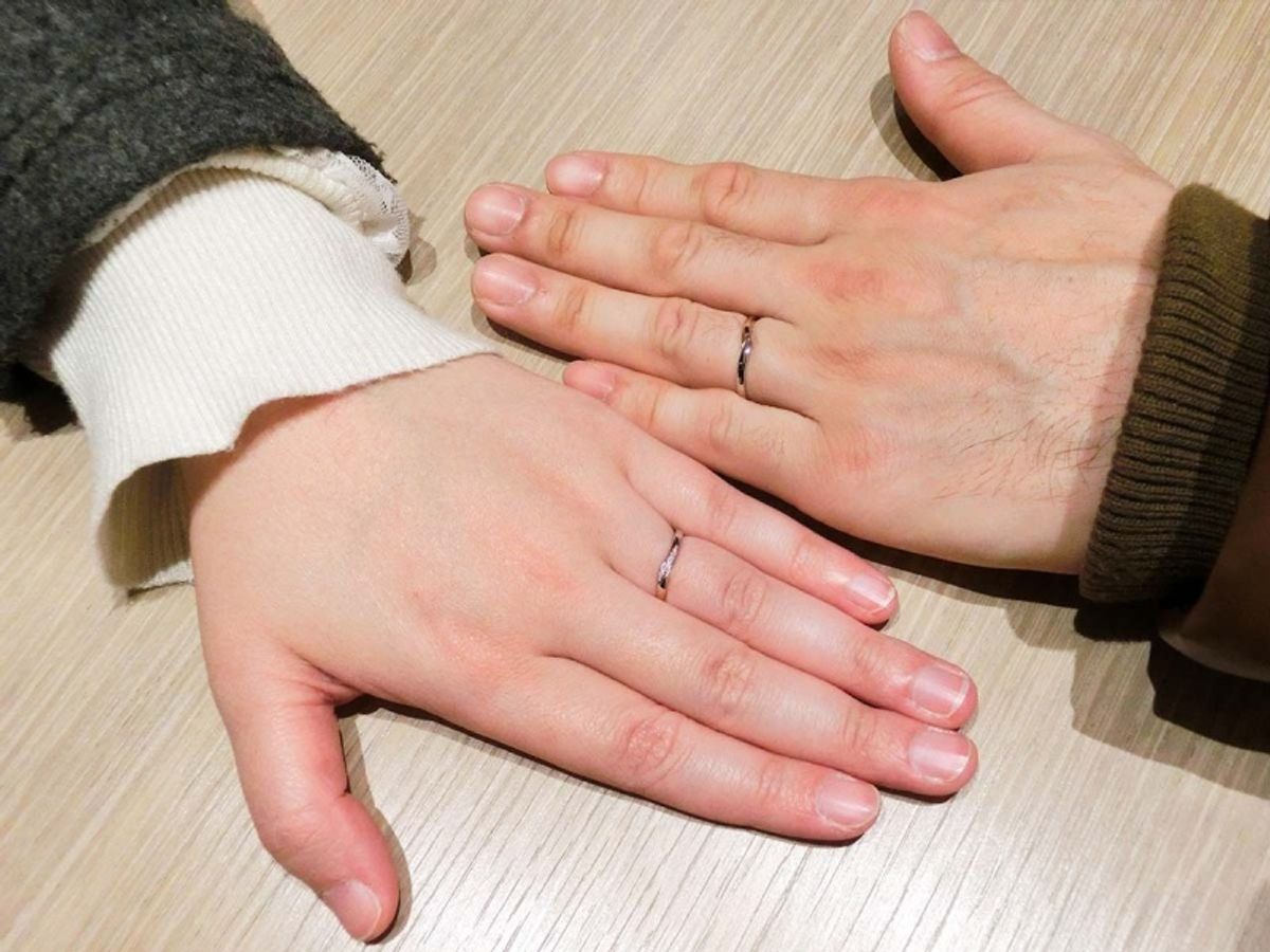 【Y様 M様】予算内でお気に入りが見つかりましたVANillA(ヴァニラ)｜Ringraph(リングラフ)