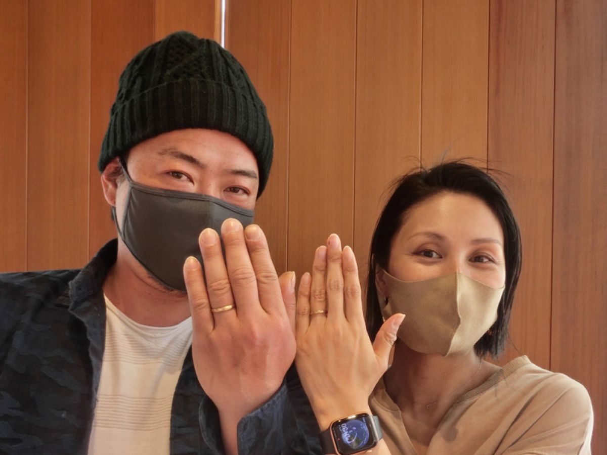 【T様 S様】イメージを超える結婚指輪がみつかりましたVANillA(ヴァニラ)｜Ringraph(リングラフ)