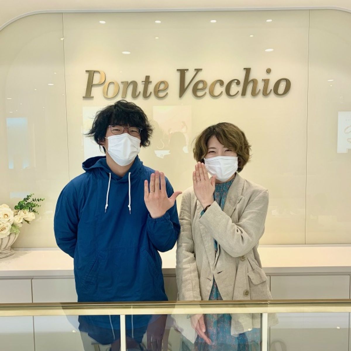 O様【GRACIS(グラシス)】笑顔がステキ☺｜ 結婚指輪・婚約指輪の口コミならRingraph