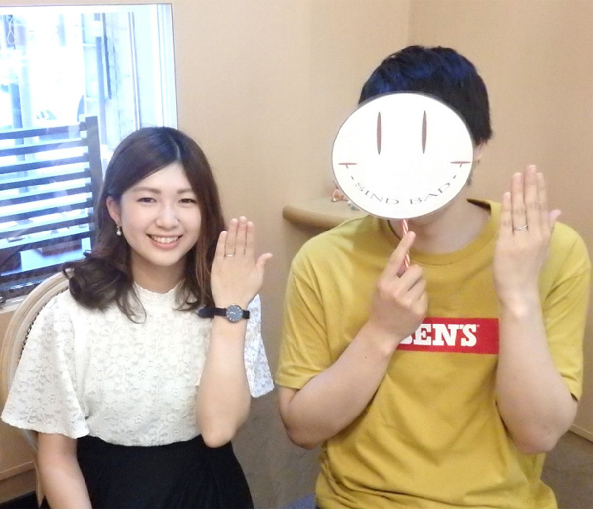【Y様カップル】婚約ペンダントと結婚指輪SIND BAD(シンドバット)｜Ringraph(リングラフ)