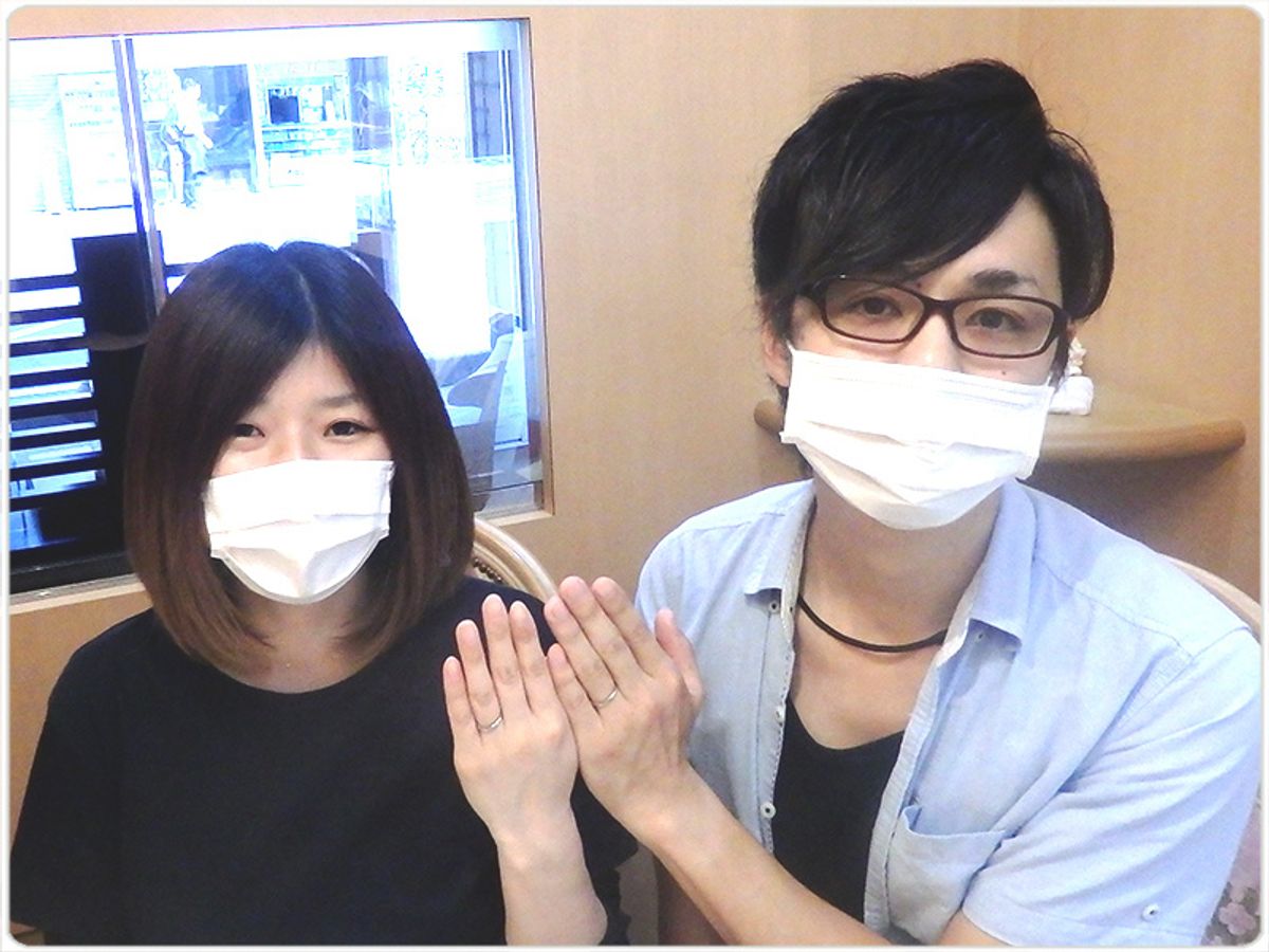 【M様カップル】来店してみたら楽しい宝石店SIND BAD(シンドバット)｜Ringraph(リングラフ)