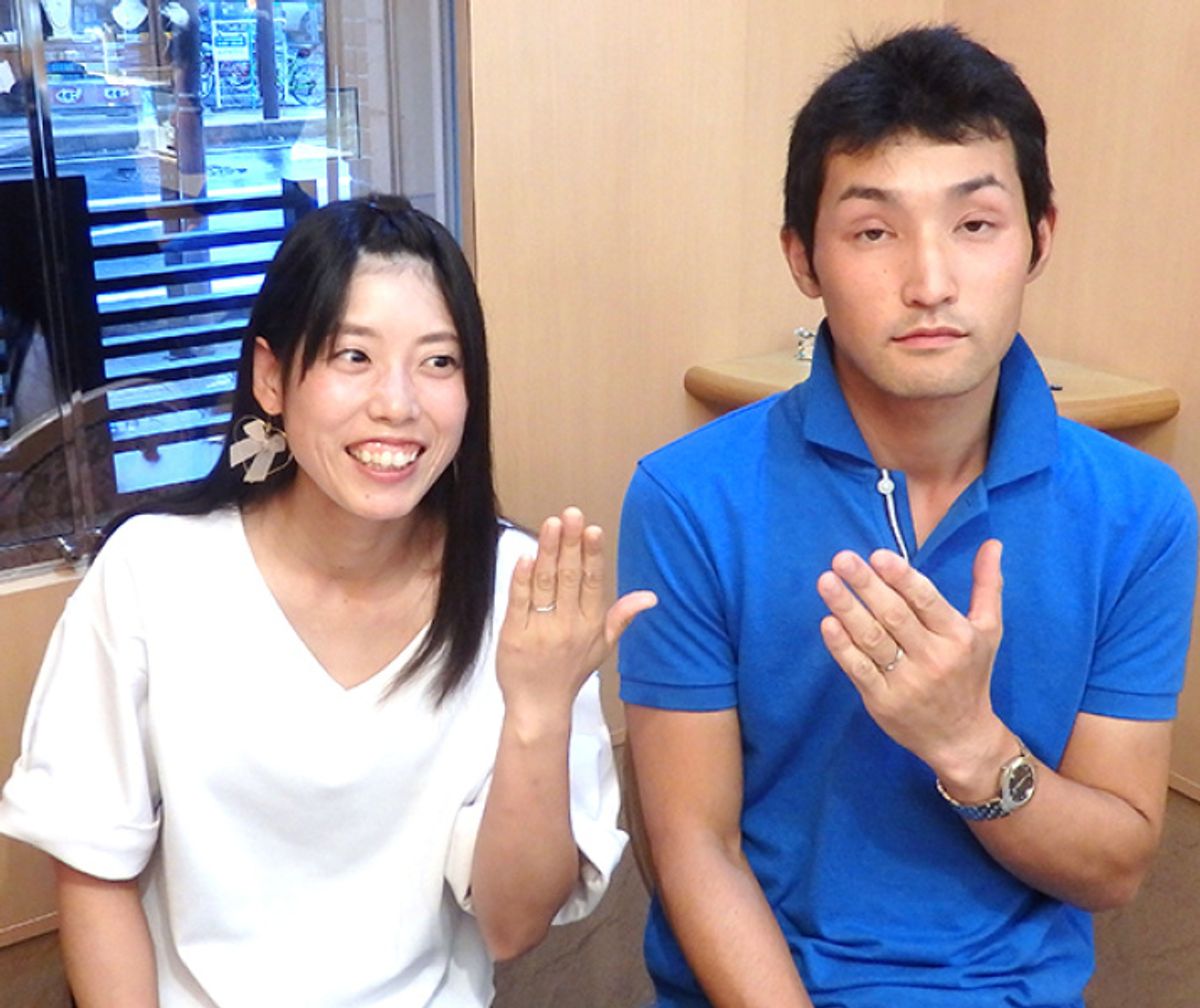 【福島 白河市 S様】うっとりしてしまう婚約指輪に、サファイアをアレ…SIND BAD(シンドバット)｜Ringraph(リングラフ)