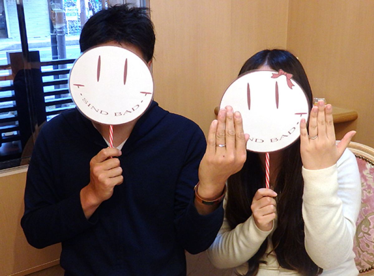 【福島市 N様カップル】種類が豊富で、オーダーもできる。ここなら理想の…SIND BAD(シンドバット)｜Ringraph(リングラフ)