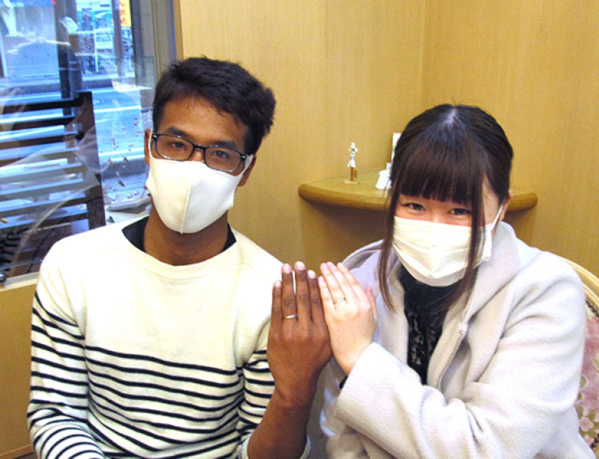 【T様カップル】シンドバットは あたたかいお店ですSIND BAD(シンドバット)｜Ringraph(リングラフ)