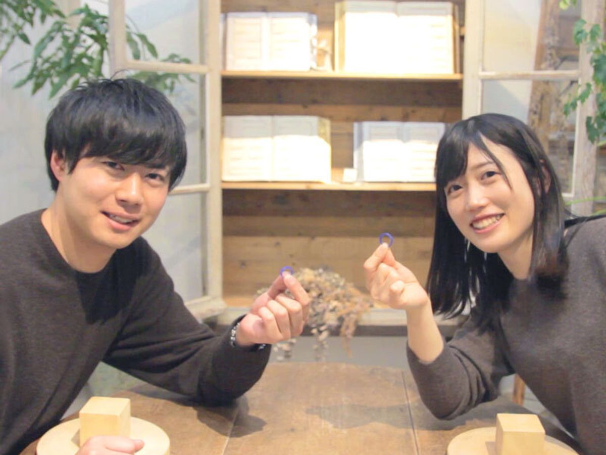 T様 & Y様【uchimari(ウチマリ)】これからの表情も楽しめる結婚指輪｜ 結婚指輪・婚約指輪の口コミならRingraph