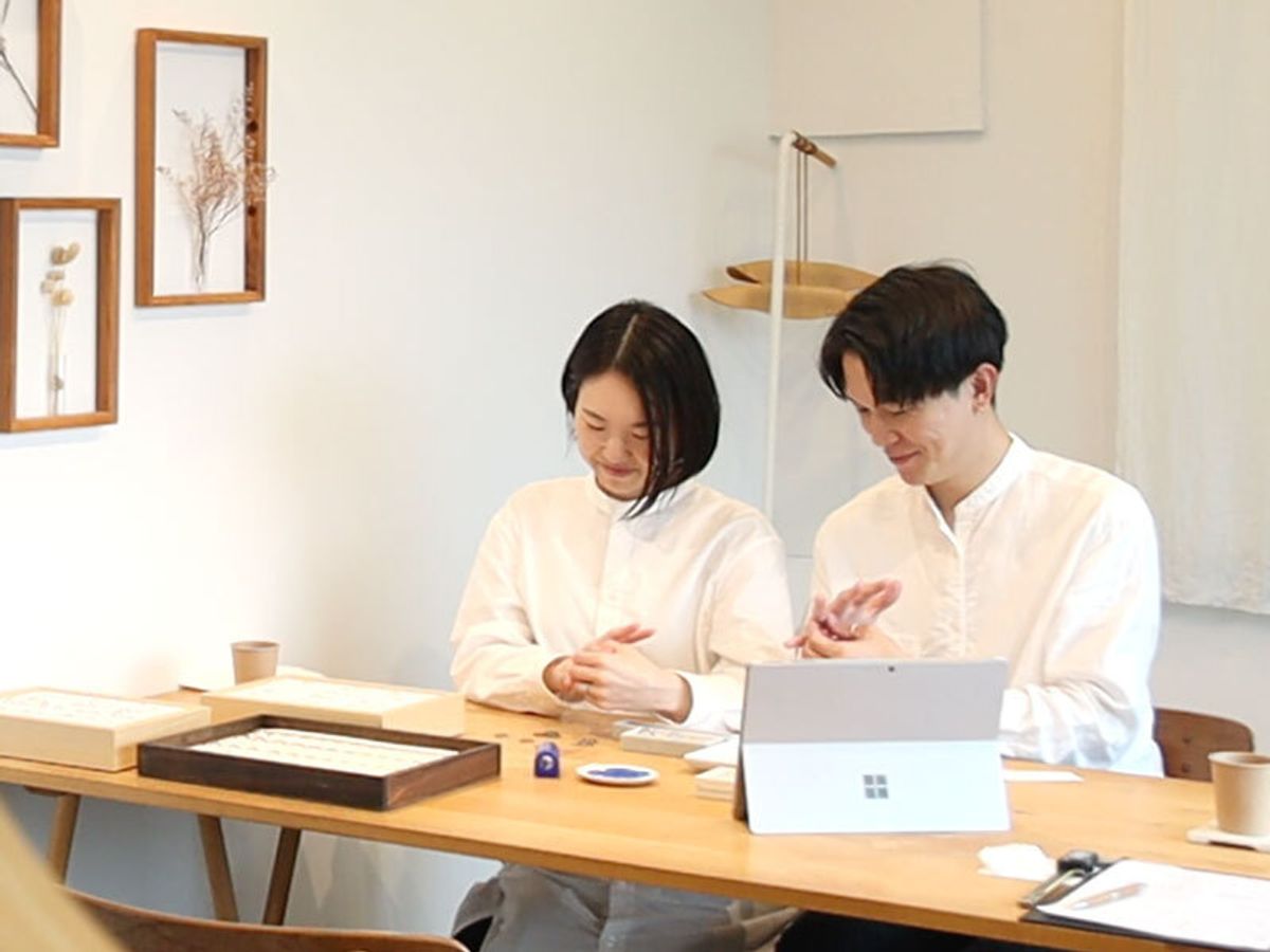 【K様 & S様】思い入れのある宝物のような結婚指輪uchimari(ウチマリ)｜Ringraph