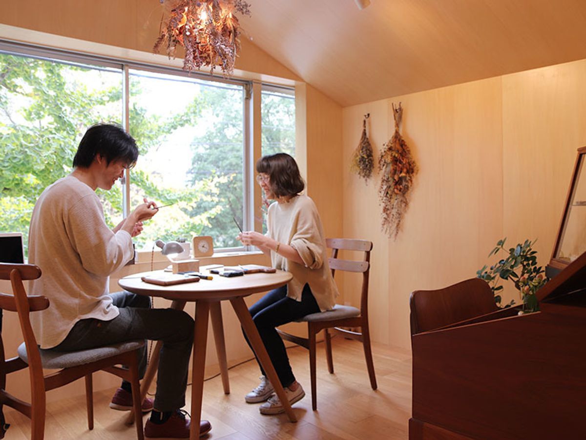 【S様 & M様】お互いの手しごとのあとを確かめながらuchimari(ウチマリ)｜Ringraph(リングラフ)