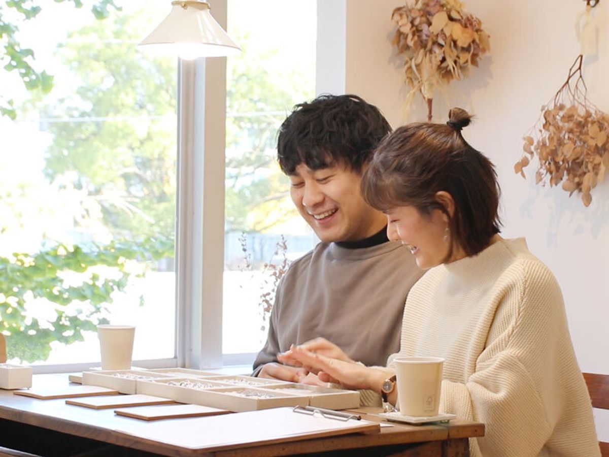 【K様 & S様】たくさんの楽しみうまれる手作り結婚指輪uchimari(ウチマリ)｜Ringraph(リングラフ)