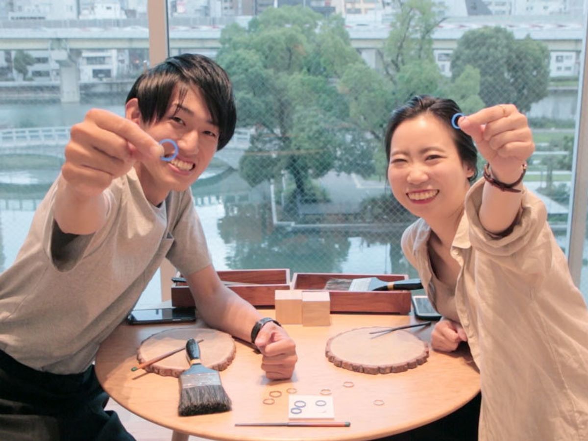 【S様 & Y様】たくさんの思い出がつまった結婚指輪uchimari(ウチマリ)｜Ringraph(リングラフ)