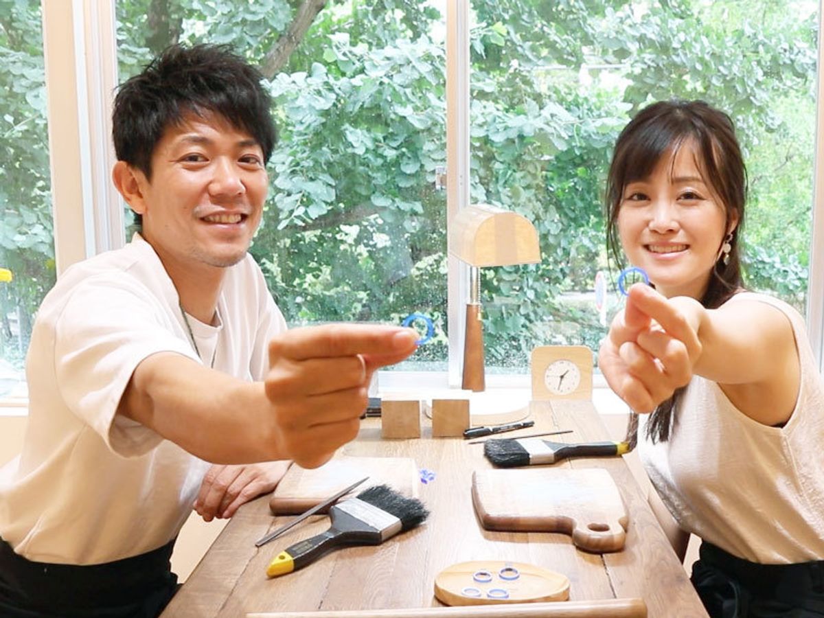 【K様 & A様】大切な想いを刻印にuchimari(ウチマリ)｜Ringraph(リングラフ)