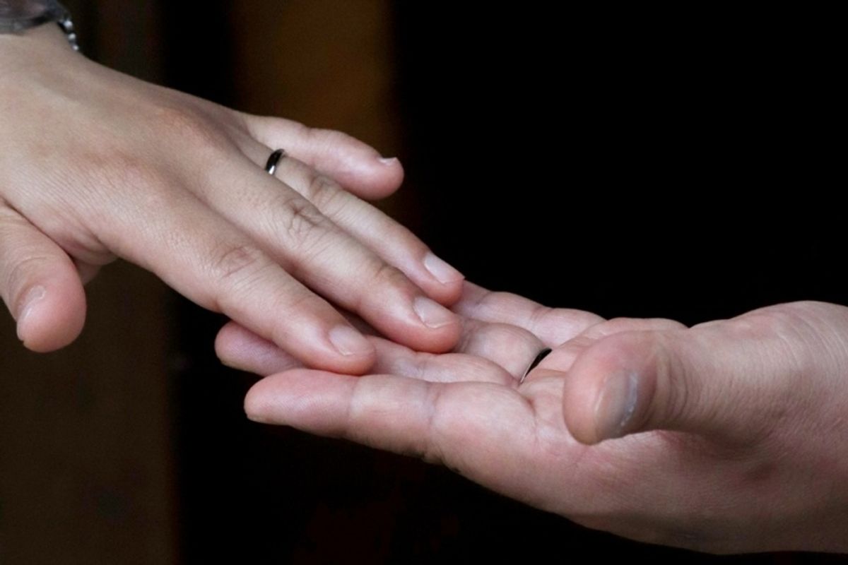 【Tさん、Sさん】証を指輪に残す出雲結(いずもゆい)｜Ringraph