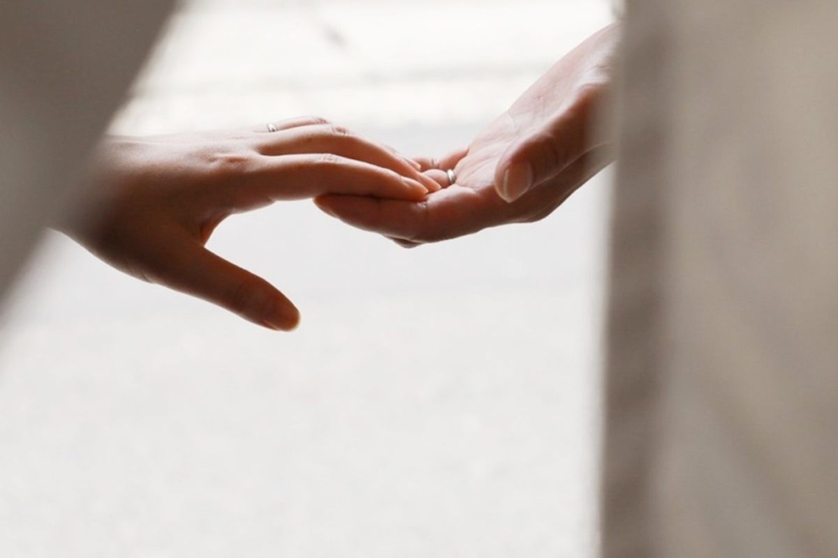 Hさん、Mさん【出雲結(いずもゆい)】ふたりの指輪｜ 結婚指輪・婚約指輪の口コミならRingraph