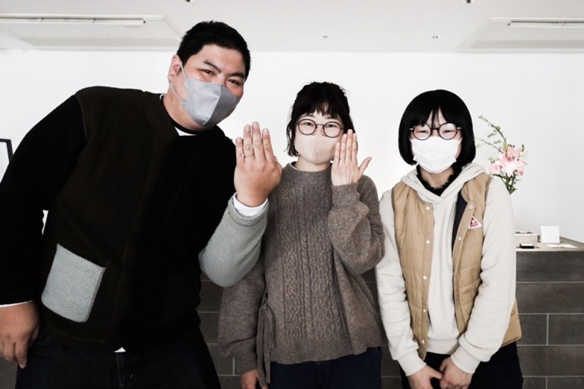 Sさん、Rさん、Hさん【出雲結(いずもゆい)】引き寄せられた｜ 結婚指輪・婚約指輪の口コミならRingraph