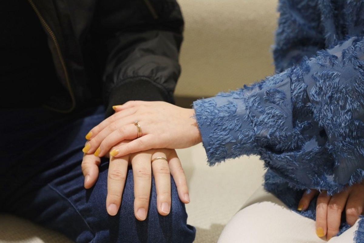 Sさん、Aさん【出雲結(いずもゆい)】ひとつひとつ｜ 結婚指輪・婚約指輪の口コミならRingraph