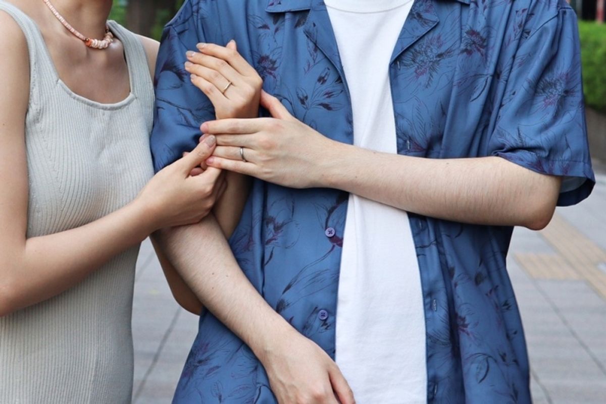 Tさん、Sさん【出雲結(いずもゆい)】出雲大社参拝が出会いのきっかけ｜ 結婚指輪・婚約指輪の口コミならRingraph