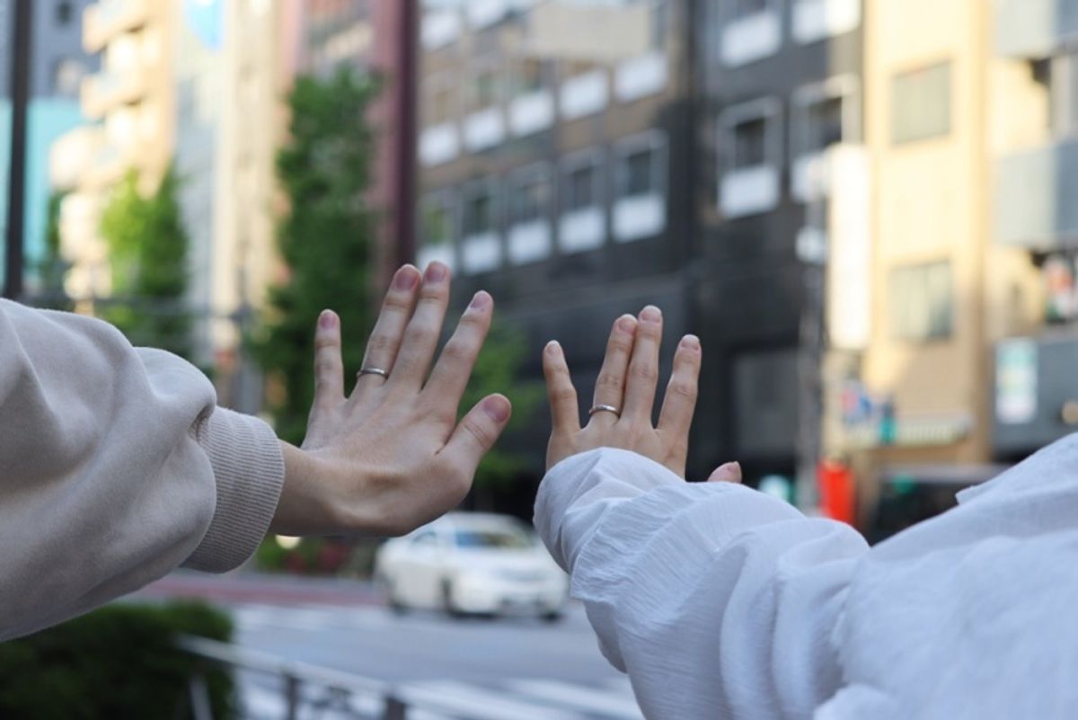 Tさん、 Hさん 【出雲結(いずもゆい)】めぐり会いました｜ 結婚指輪・婚約指輪の口コミならRingraph