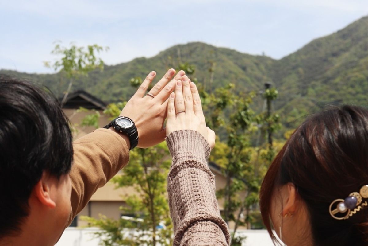 Rさん、Mさん【出雲結(いずもゆい)】出雲ならではの｜ 結婚指輪・婚約指輪の口コミならRingraph