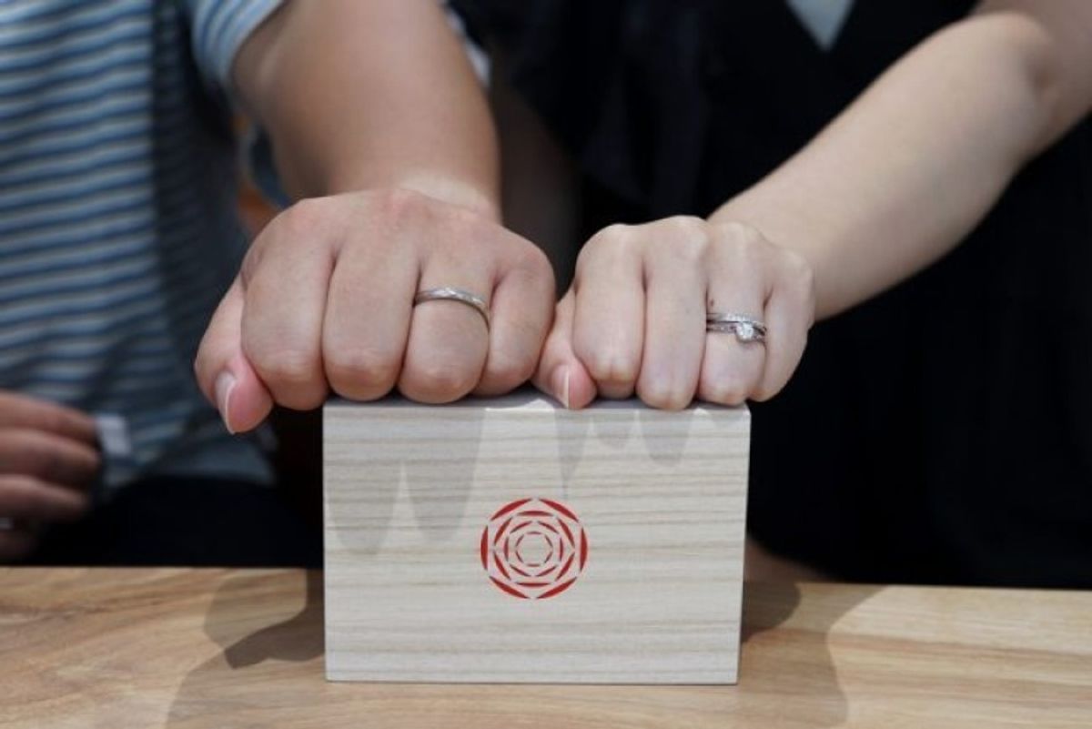 拓夢さん、華さん【出雲結(いずもゆい)】気に入りました。｜ 結婚指輪・婚約指輪の口コミならRingraph