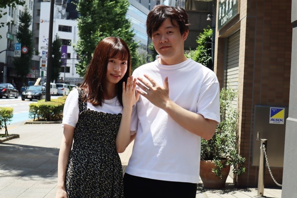 Tさん、Tさん【出雲結(いずもゆい)】精巧な指輪でした。｜ 結婚指輪・婚約指輪の口コミならRingraph