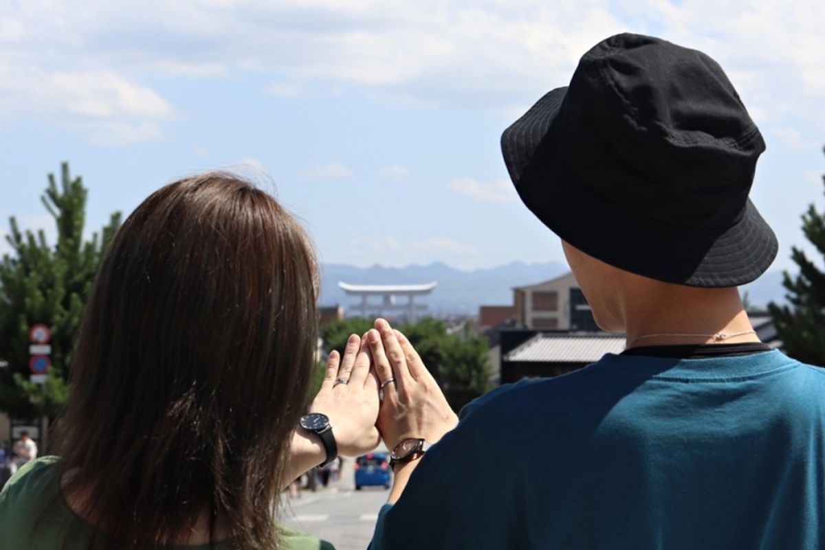 Kさん、Kさん【出雲結(いずもゆい)】心惹かれる｜ 結婚指輪・婚約指輪の口コミならRingraph