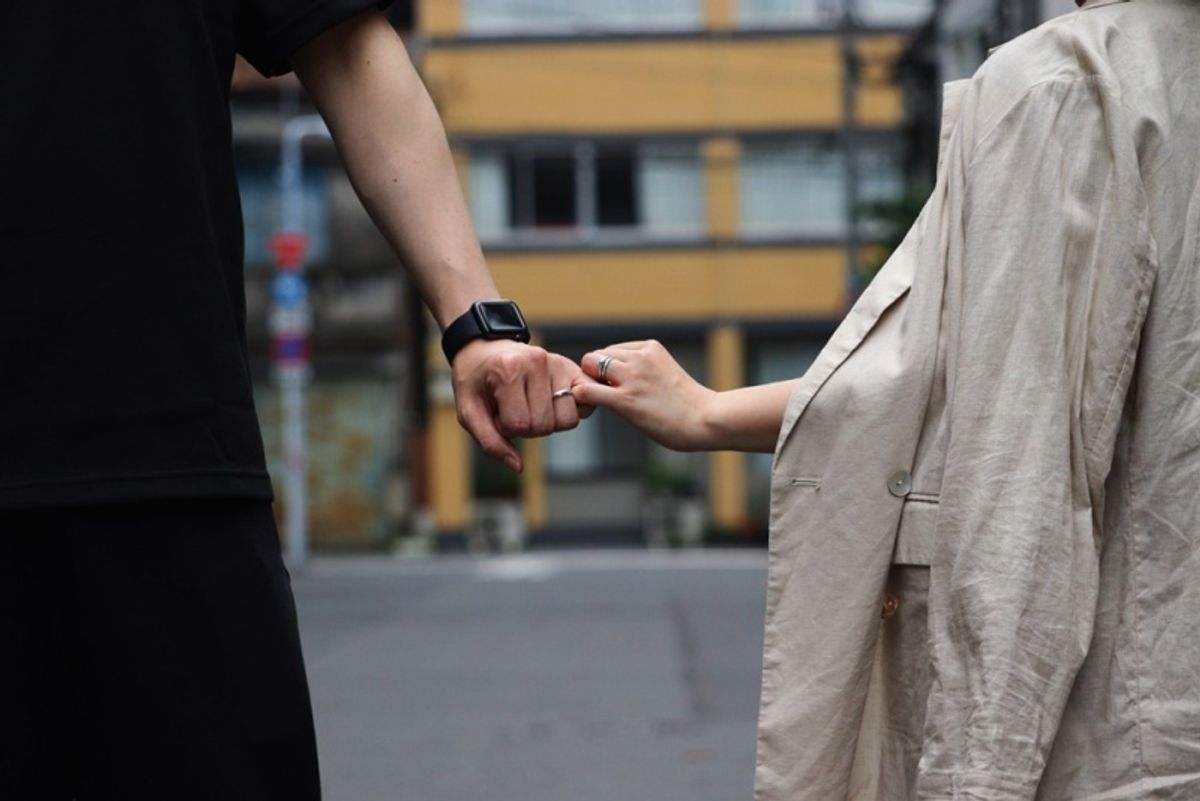 Yさん、Rさん【出雲結(いずもゆい)】偶然が思い出に｜ 結婚指輪・婚約指輪の口コミならRingraph