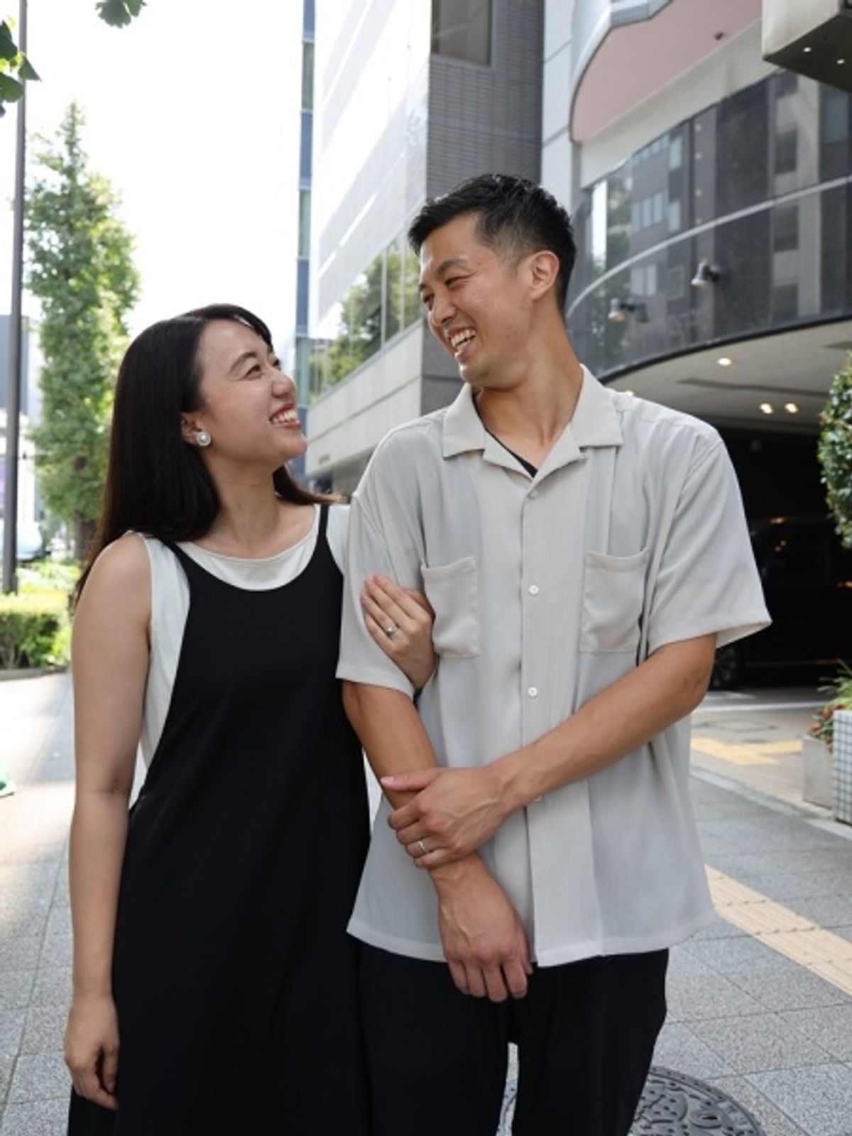 Tさん、Kさん【出雲結(いずもゆい)】コンセプトに惹かれました｜ 結婚指輪・婚約指輪の口コミならRingraph