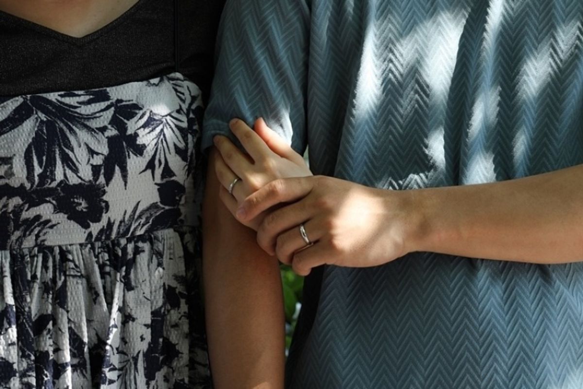 Tさん、Hさん【出雲結(いずもゆい)】結んだ出雲との縁を大切に｜ 結婚指輪・婚約指輪の口コミならRingraph