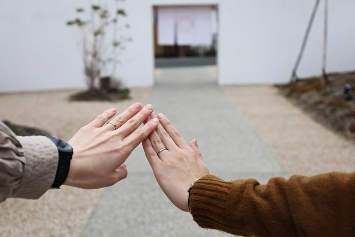 Kさん、Yさん【出雲結(いずもゆい)】2人の思い出の｜ 結婚指輪・婚約指輪の口コミならRingraph