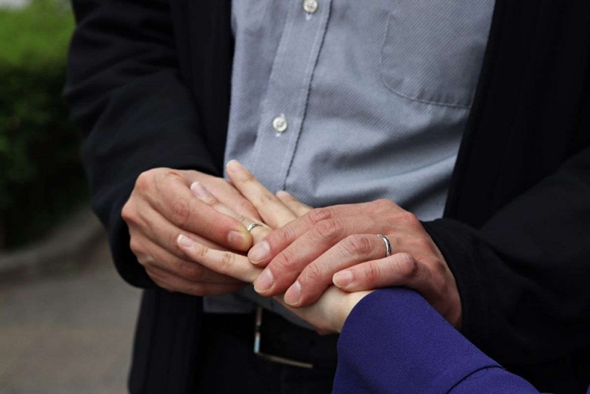 【Yさん、Rさん】素敵なご縁に恵まれ出雲結(いずもゆい)｜Ringraph(リングラフ)