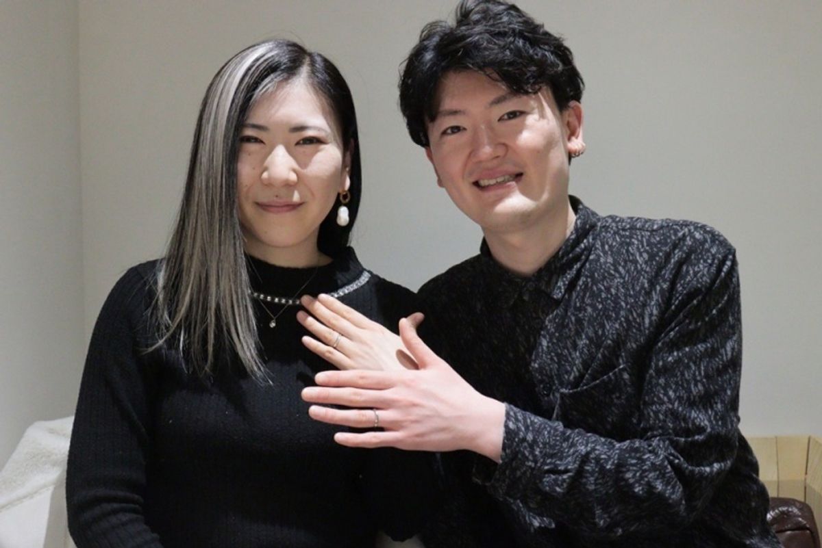 Kさん、Nさん【出雲結(いずもゆい)】指輪選びがとても楽しかった｜ 結婚指輪・婚約指輪の口コミならRingraph