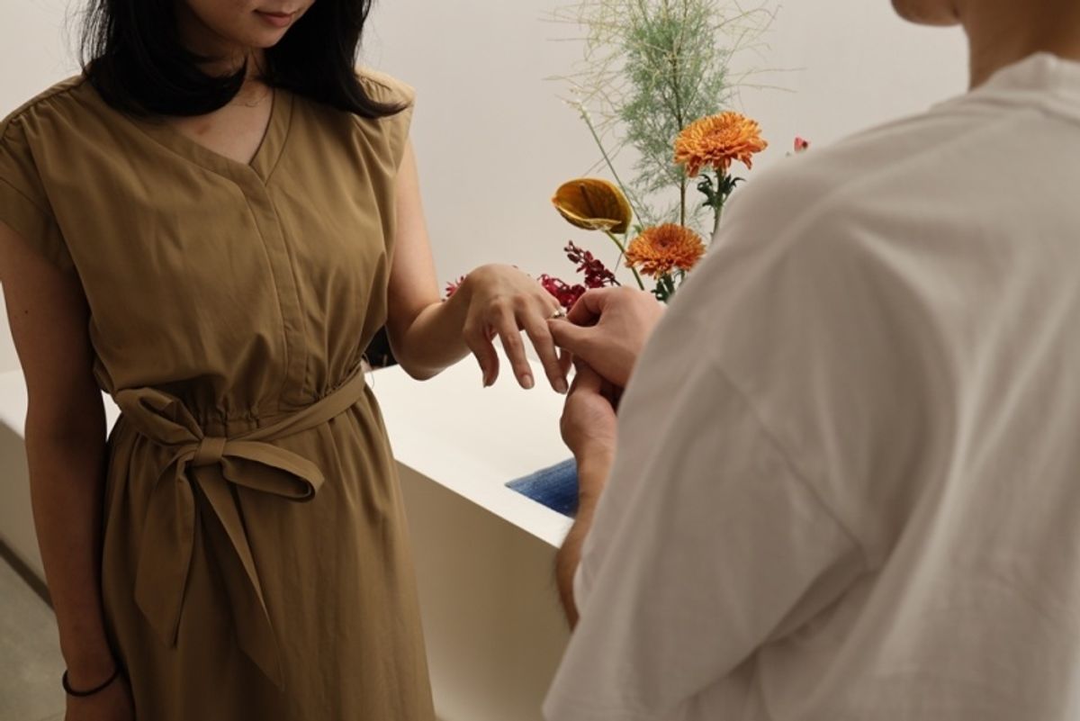 Kさん、Sさん【出雲結(いずもゆい)】周りに自慢したいと思います。｜ 結婚指輪・婚約指輪の口コミならRingraph