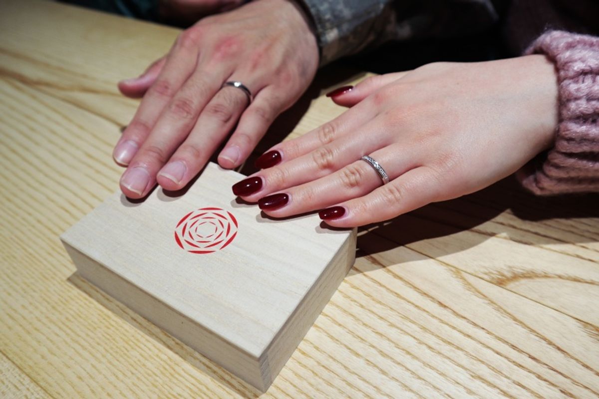 Nさん、Sさん【出雲結(いずもゆい)】こんなのが欲しかった！｜ 結婚指輪・婚約指輪の口コミならRingraph