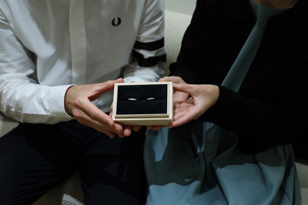 Tさん、Kさん【出雲結(いずもゆい)】指輪それぞれのコンセプトに惹かれ｜ 結婚指輪・婚約指輪の口コミならRingraph