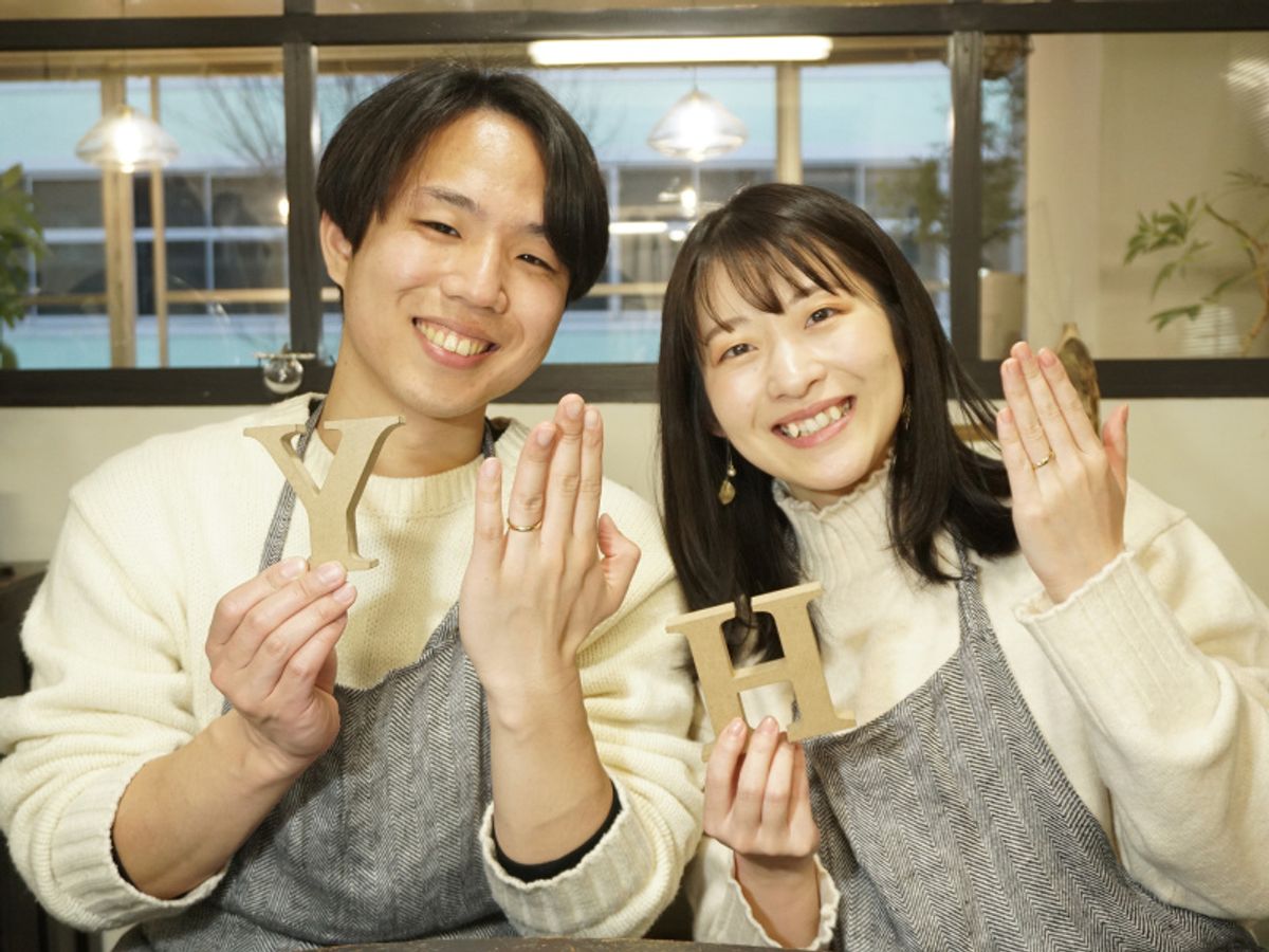 Y様・H様【renri(レンリ)】明るい輝きのご結婚指輪｜ 結婚指輪・婚約指輪の口コミならRingraph