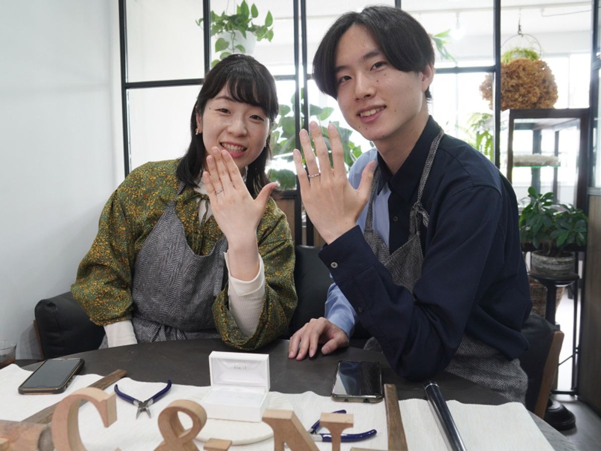 K様・C様【renri(レンリ)】質感を楽しむご結婚指輪｜ 結婚指輪・婚約指輪の口コミならRingraph