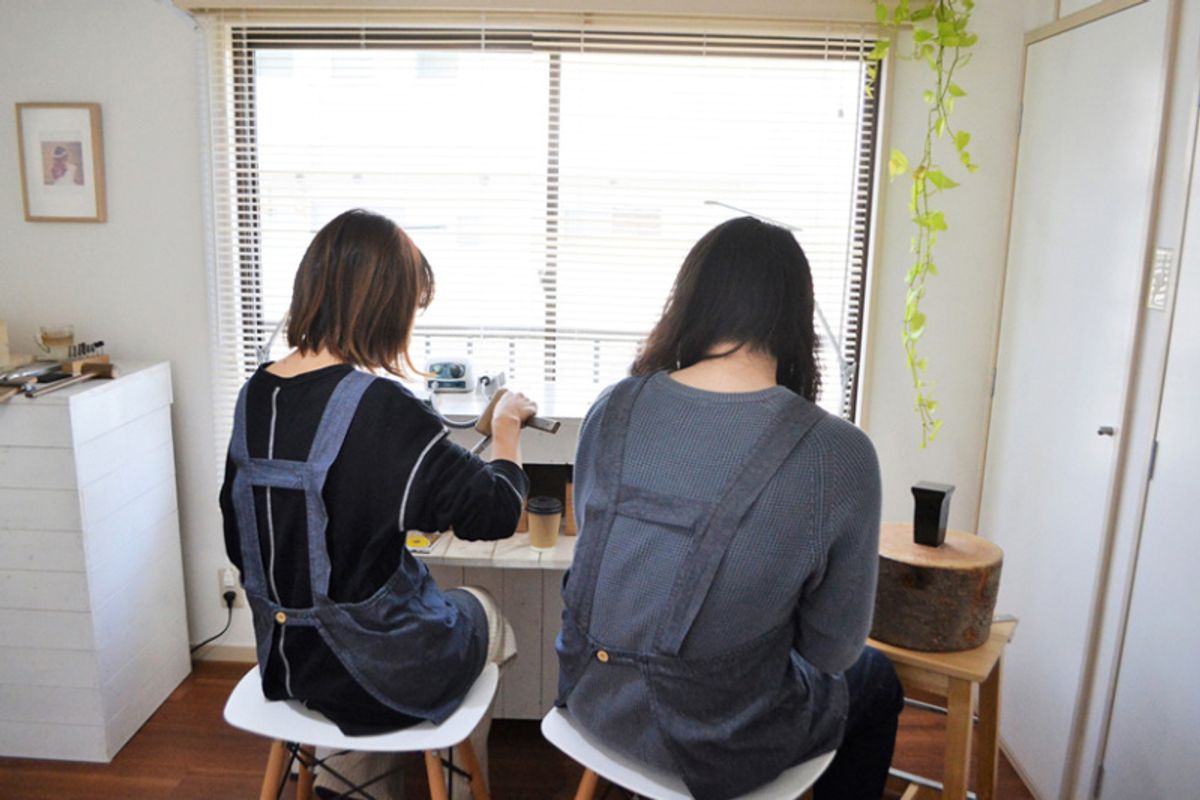 【N様ご夫妻】とても楽しかったです！自分の手で作ると愛着が沸きますね！湘南彫金工房 andfuse｜Ringraph(リングラフ)