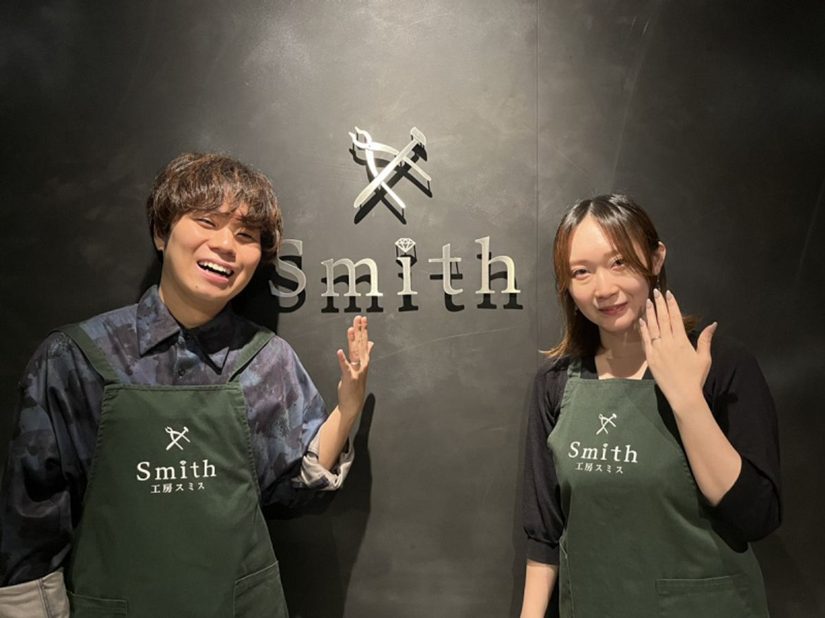 M様 ご夫妻【Smith(工房スミス)札幌店】丁寧二人の思い出のリングを考え…｜ 結婚指輪・婚約指輪の口コミならRingraph