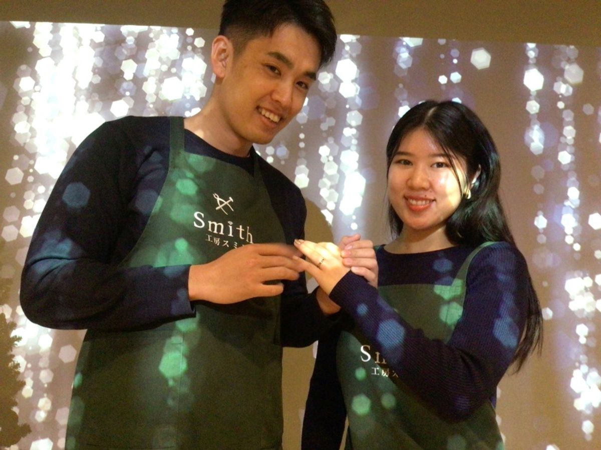 I様 ご夫妻【Smith(工房スミス)札幌店】I様【指輪の形・ダイヤなどたくさ…｜ 結婚指輪・婚約指輪の口コミならRingraph