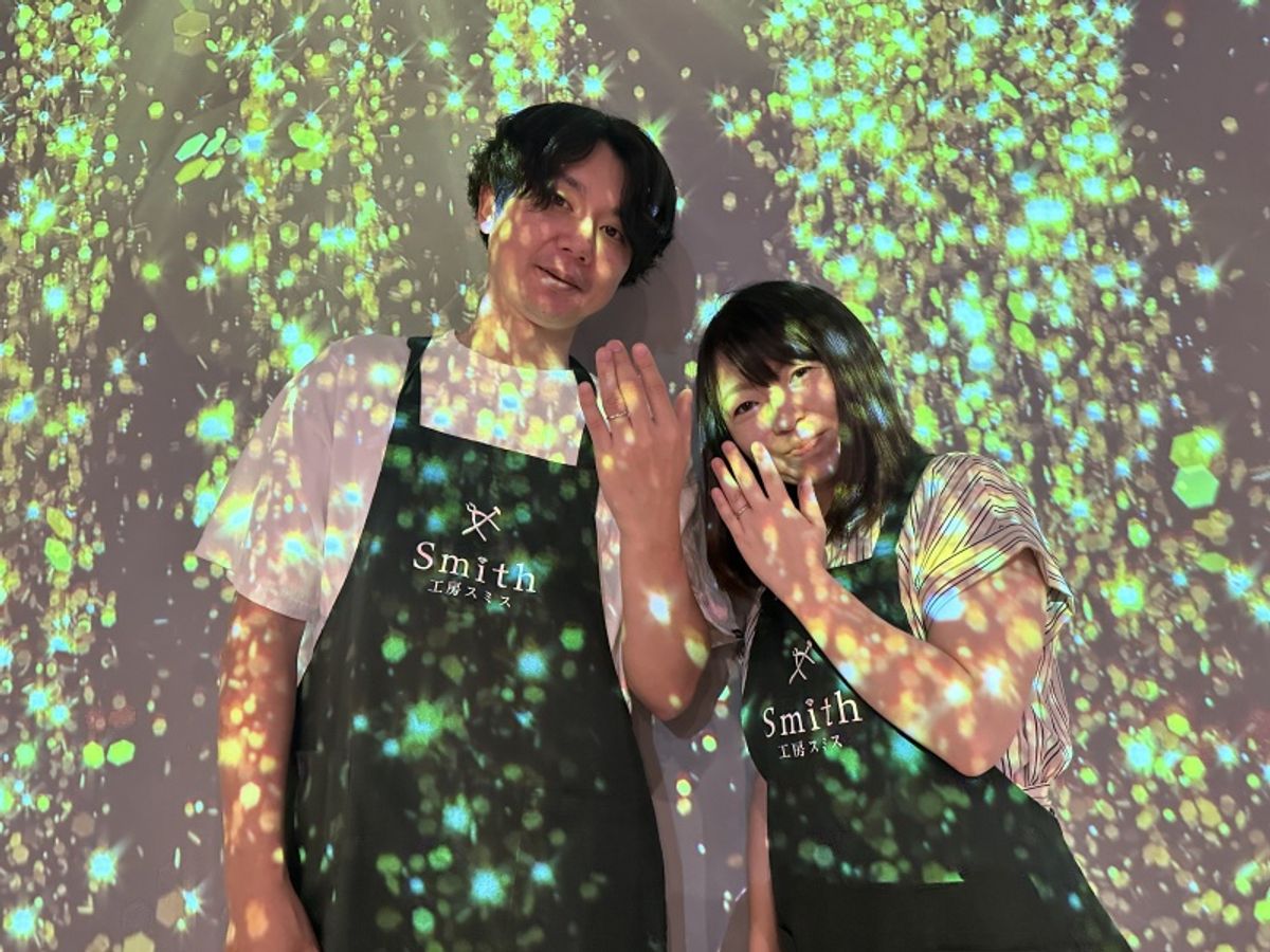 K様 ご夫妻【Smith(工房スミス)札幌店】思った以上に本格的な指輪の制作…｜ 結婚指輪・婚約指輪の口コミならRingraph