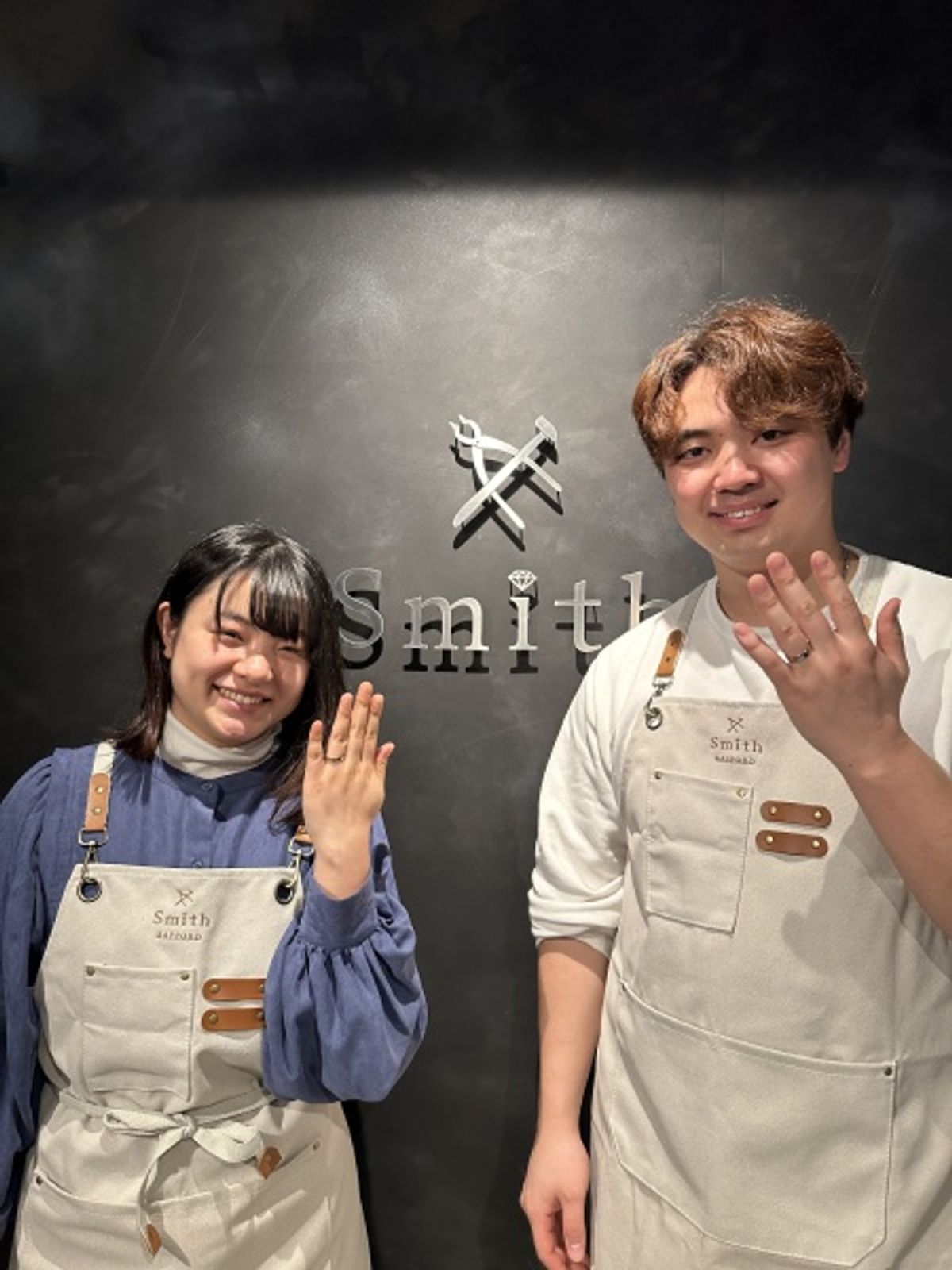 S様 ご夫妻【Smith(工房スミス)札幌店】S様【一生に一度の指輪作りをこの…｜ 結婚指輪・婚約指輪の口コミならRingraph