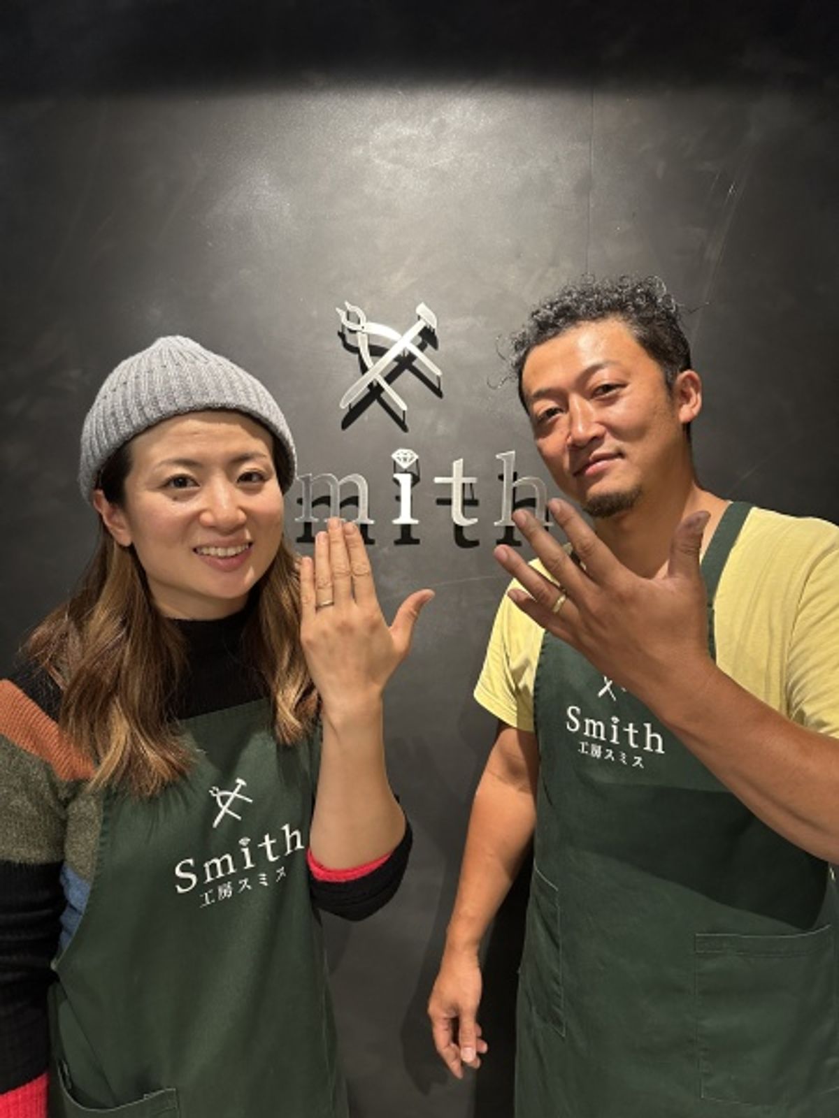 N様 ご夫婦【Smith(工房スミス)札幌店】指輪を手作りする事によって、愛…｜ 結婚指輪・婚約指輪の口コミならRingraph