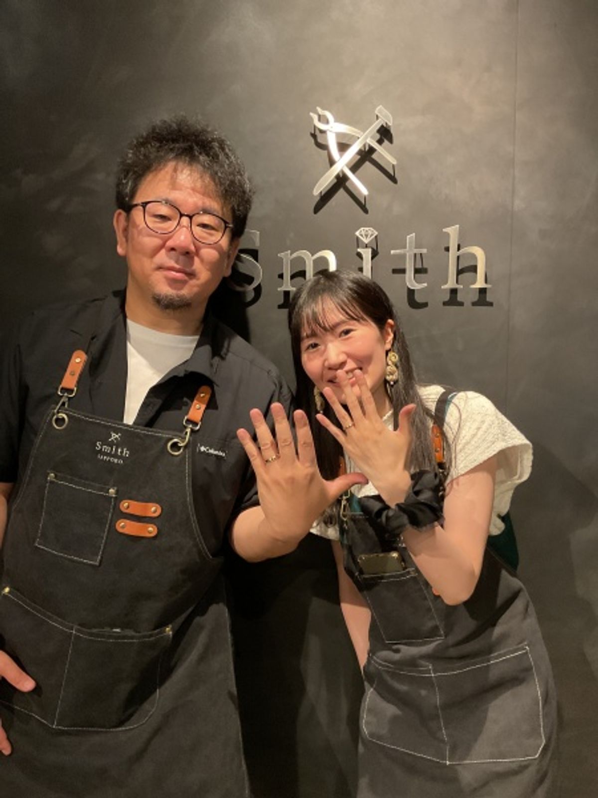 S様 ご夫妻【Smith(工房スミス)札幌店】S様【お互いを想って作れる時間は…｜ 結婚指輪・婚約指輪の口コミならRingraph