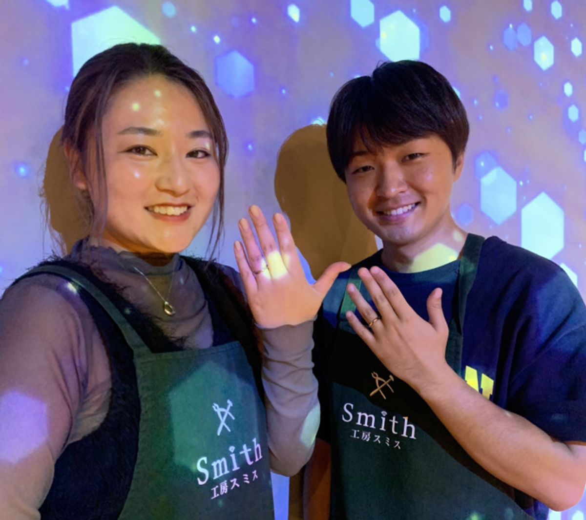 M様 ご夫妻【Smith(工房スミス)札幌店】全ての工程で丁寧にひとつひとつ…｜ 結婚指輪・婚約指輪の口コミならRingraph