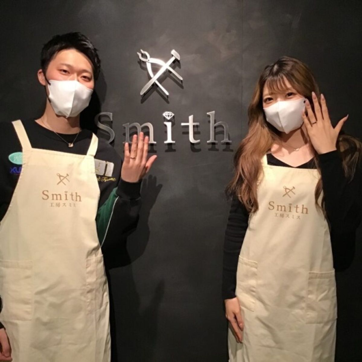 【N様・T様】【大切にします】Smith(工房スミス)札幌店｜Ringraph(リングラフ)