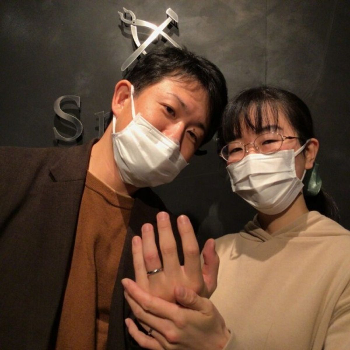 S様・H様【Smith(工房スミス)札幌店】【一生の記念になりました！】｜ 結婚指輪・婚約指輪の口コミならRingraph