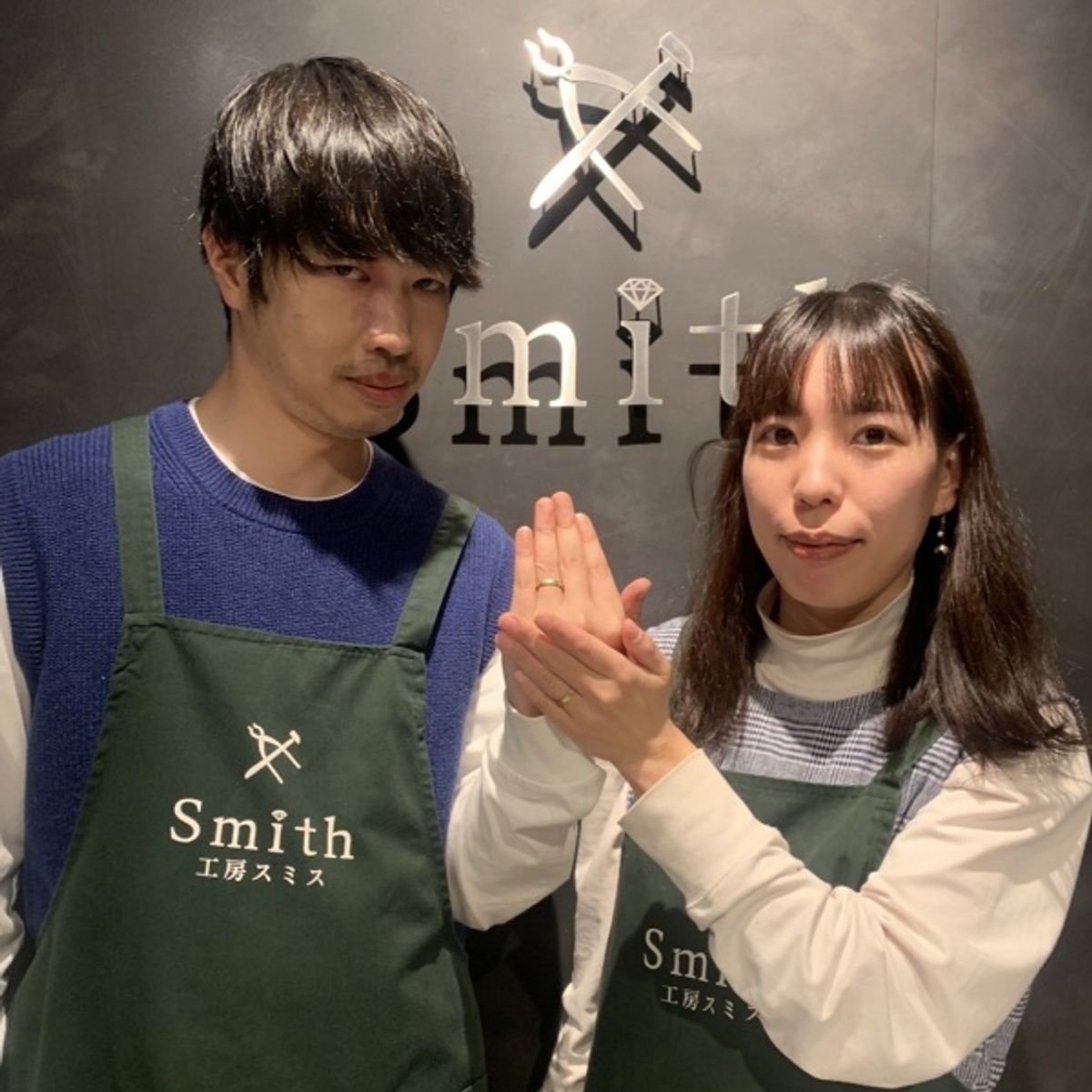 M様 ご夫妻【Smith(工房スミス)札幌店】時間を共有して素敵な指輪が完成…｜ 結婚指輪・婚約指輪の口コミならRingraph