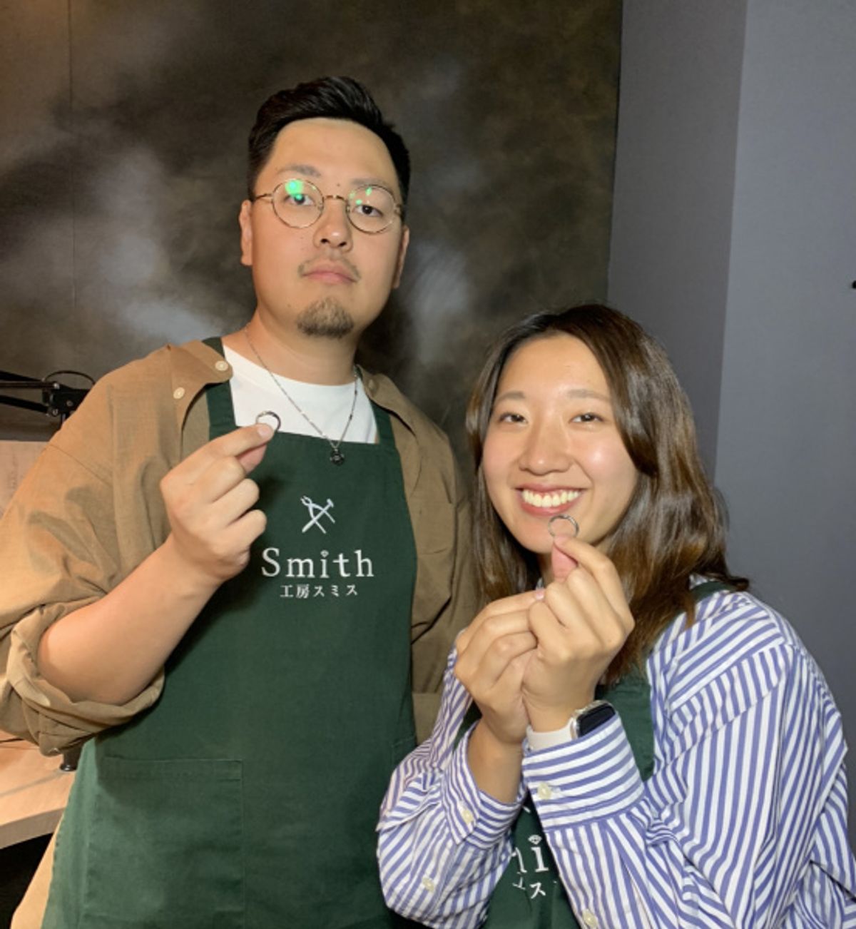 U様 ご夫妻【Smith(工房スミス)札幌店】初めて結婚指輪を自分達で制作す…｜ 結婚指輪・婚約指輪の口コミならRingraph