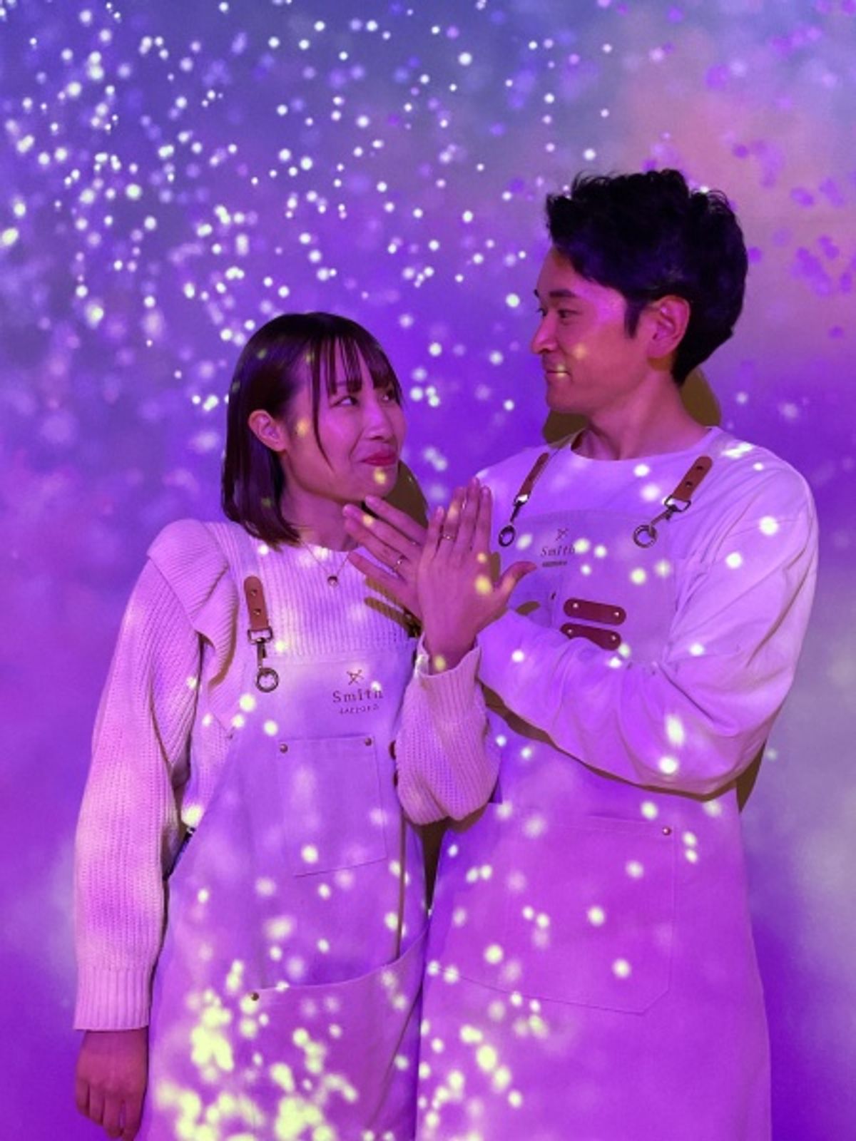 K様 ご夫妻【Smith(工房スミス)札幌店】K様【一生忘れられない時間になり…｜ 結婚指輪・婚約指輪の口コミならRingraph